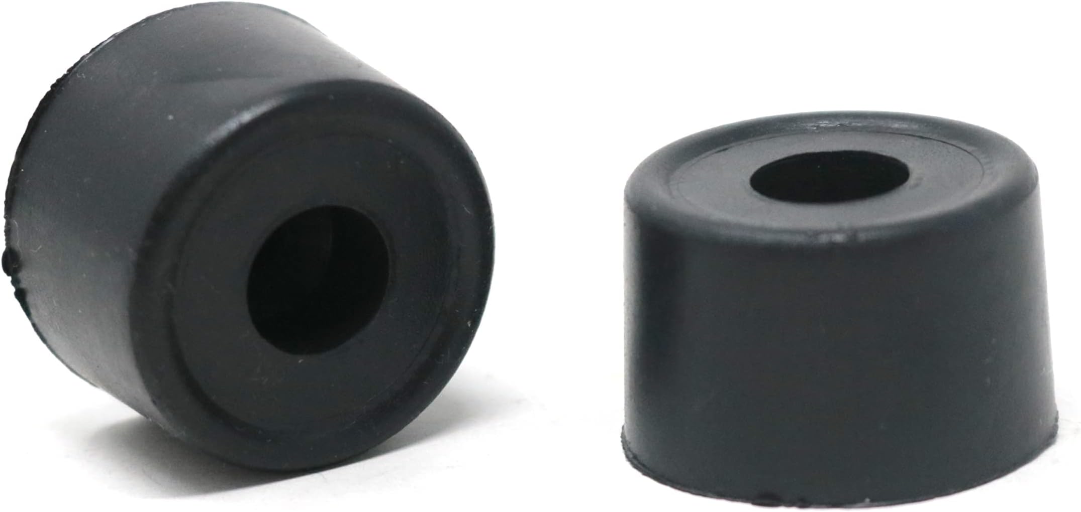 fiXte Large Wall Floor Mounted Rubber Door Stopper Bump Stop 33mm Black ...