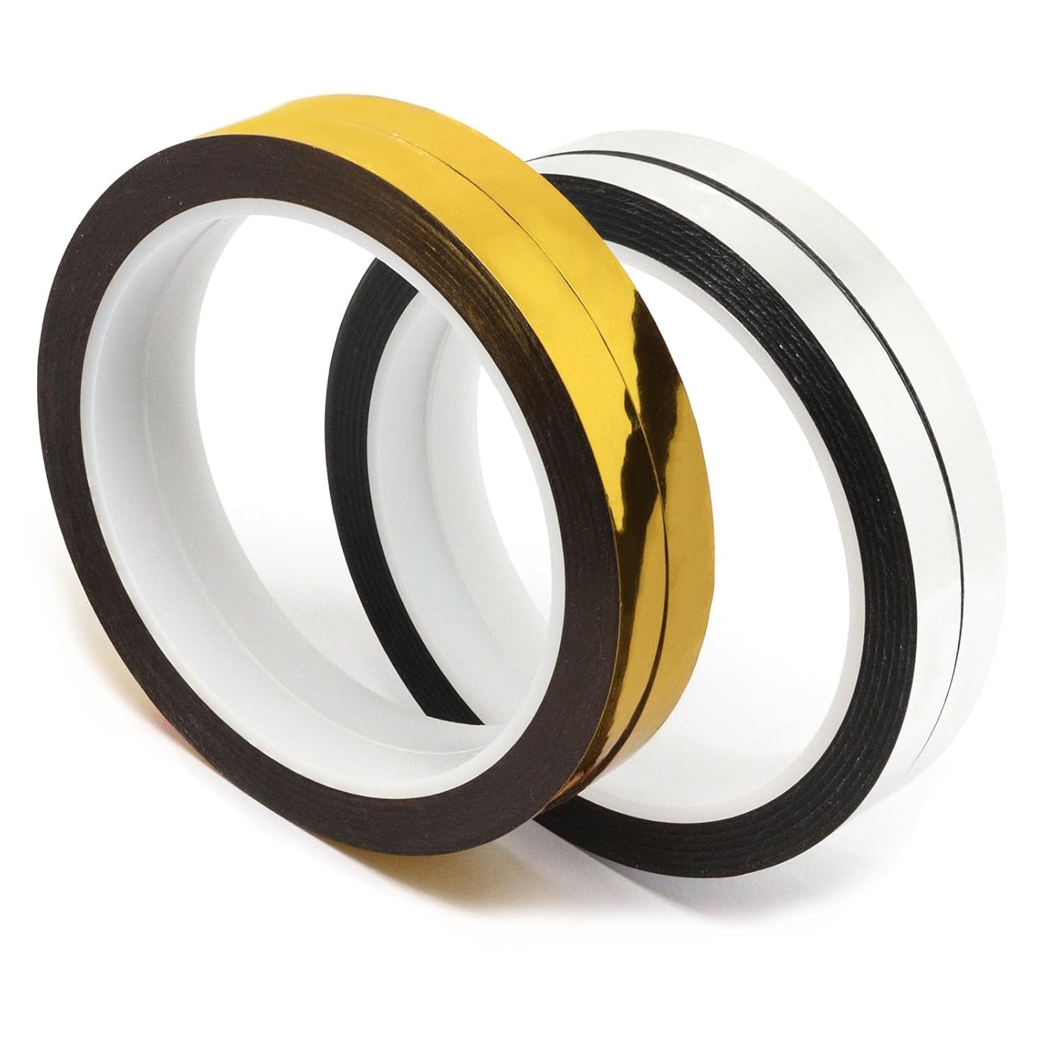 Amazon.com: BENLIUDH 2/5 in X 164 Ft Gold Foil Decorative Tape Self ...