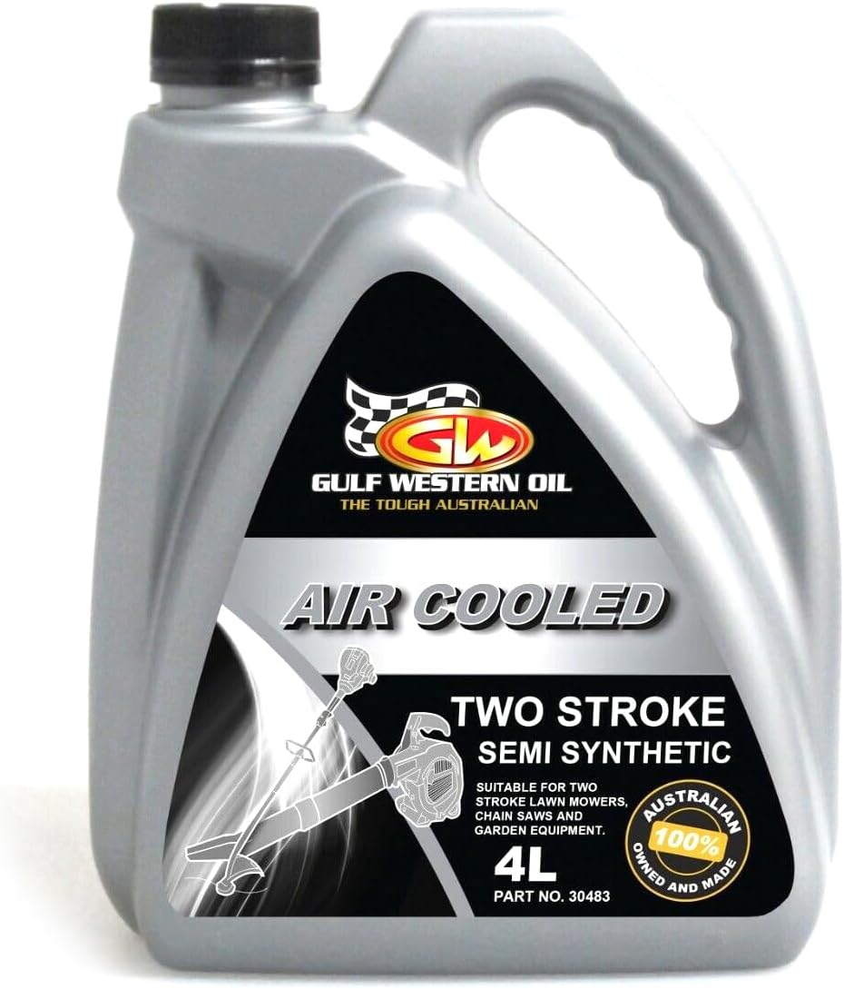 Gulf Western Air Cooled Two Stroke Engine Oil 4 litre : Amazon.com.au ...