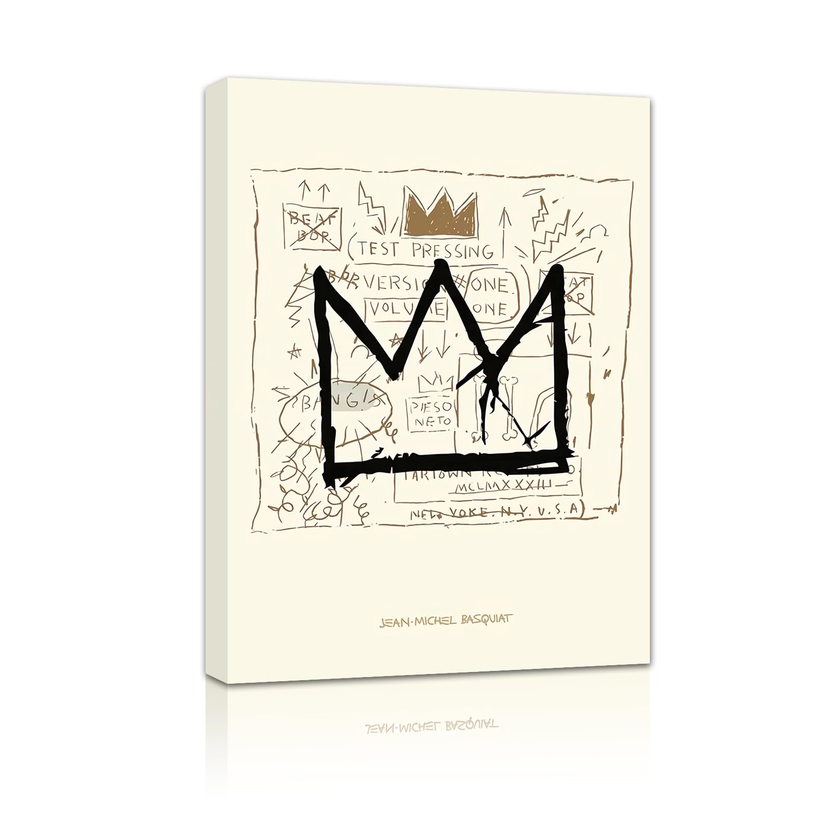 Jean Michel Basquiat Crown Painting Events Calendar | Framingham