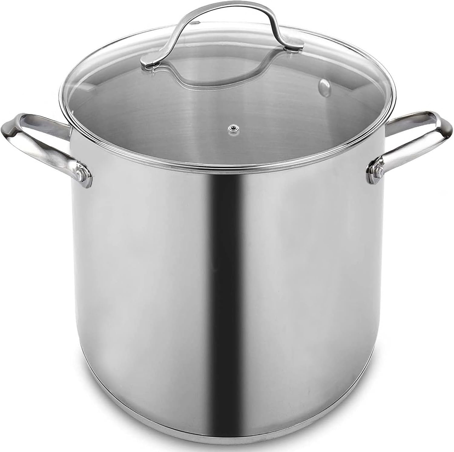 Amazon.com: Stainless Steel Cookware Stock Pot - 24 Quart, Heavy Duty ...