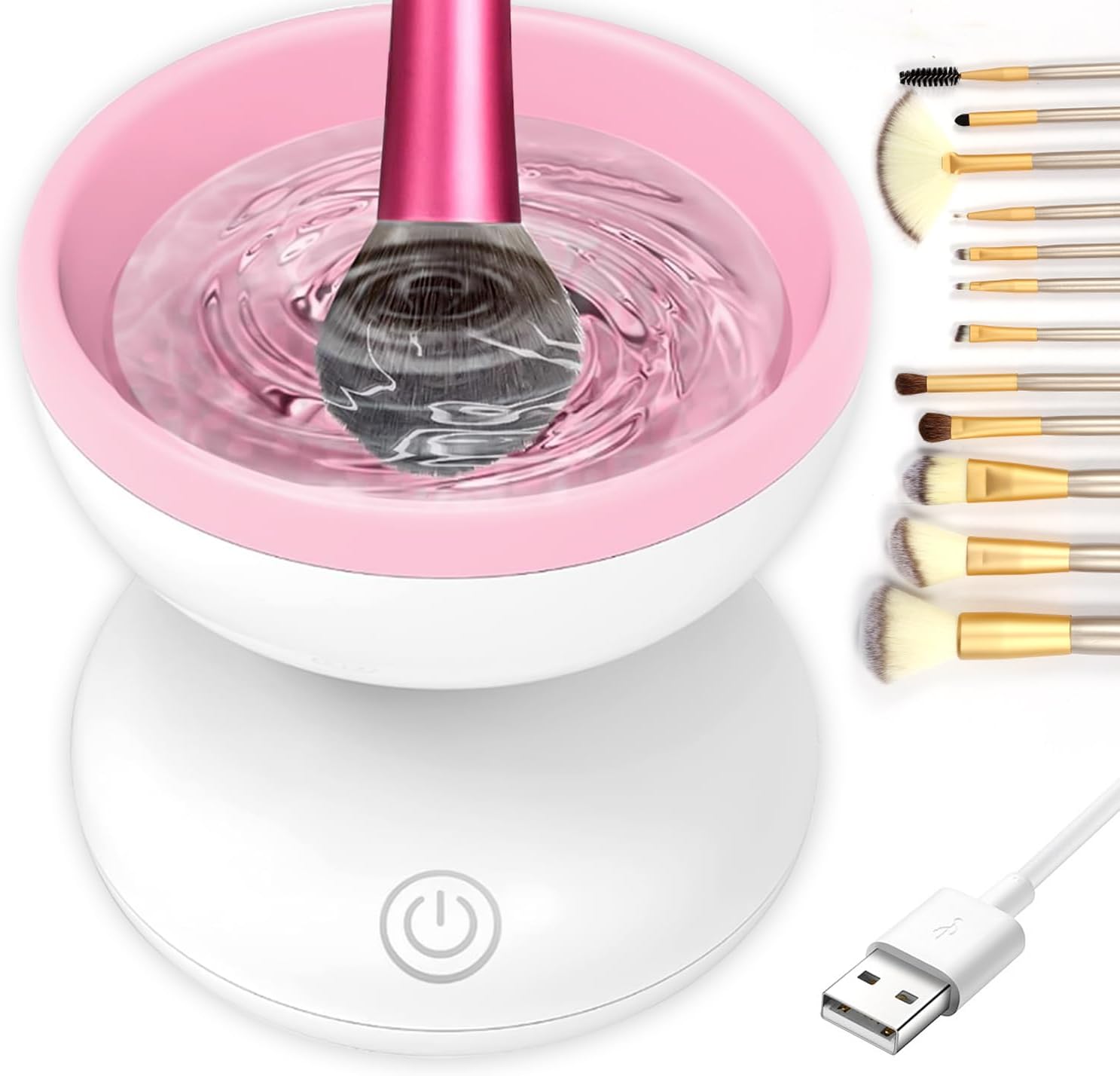 Amazon.com: Electric Makeup Brush Cleaner, Makeup Brush Cleaner Machine ...