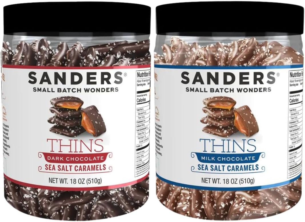 Amazon.com: Sanders Fine Chocolates Milk Chocolate Peanut Butter ...