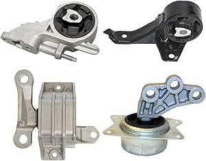 Amazon.com: Auto Buffy Motor & Trans Mount 4PCS Set Fit 2008-2010 Chevrolet Malibu 2.4L Auto ...