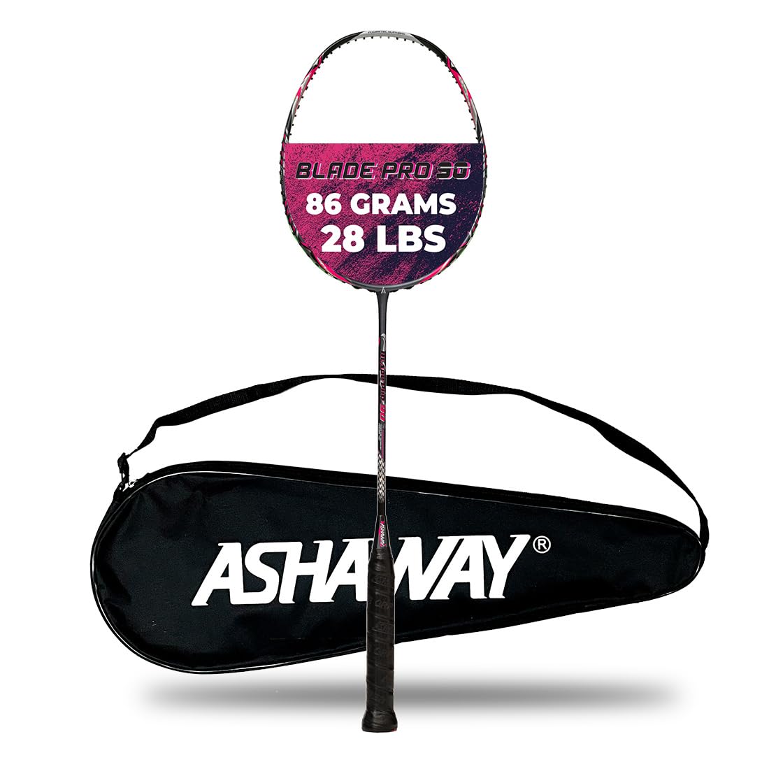 ASHAWAY Badminton Racquet Blade Pro 90 - Unstrung 86g - Head Heavy ...