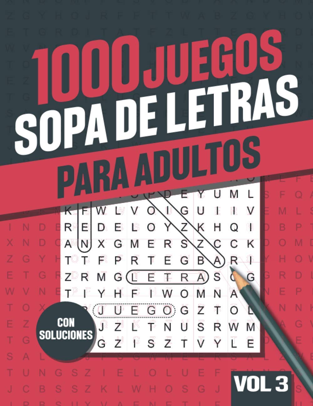Buy 1000 Sopa de Letras Adultos: Libro de Sopa de letras para adultos ...