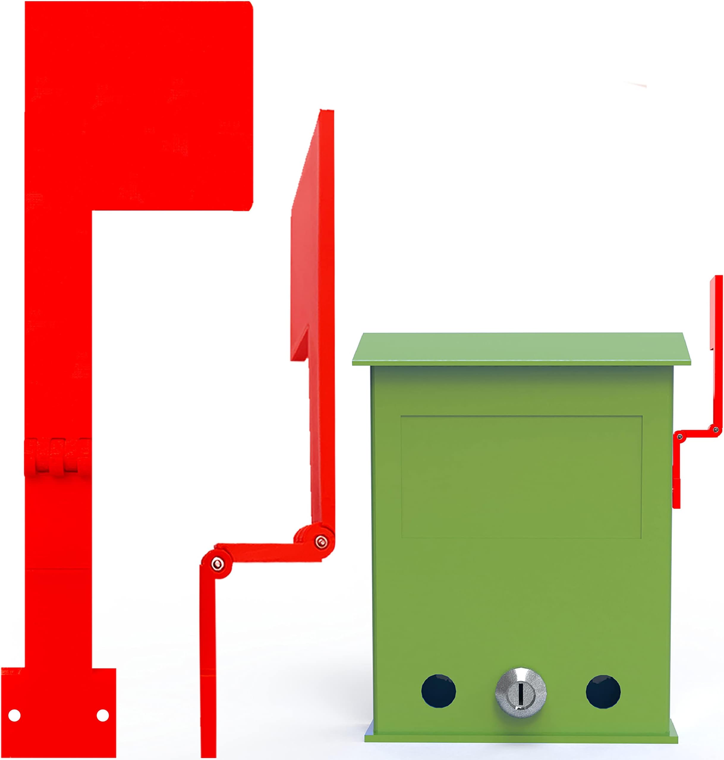 Amazon.com: Professional Mailbox Flag Galvanized Steel Mailbox ...