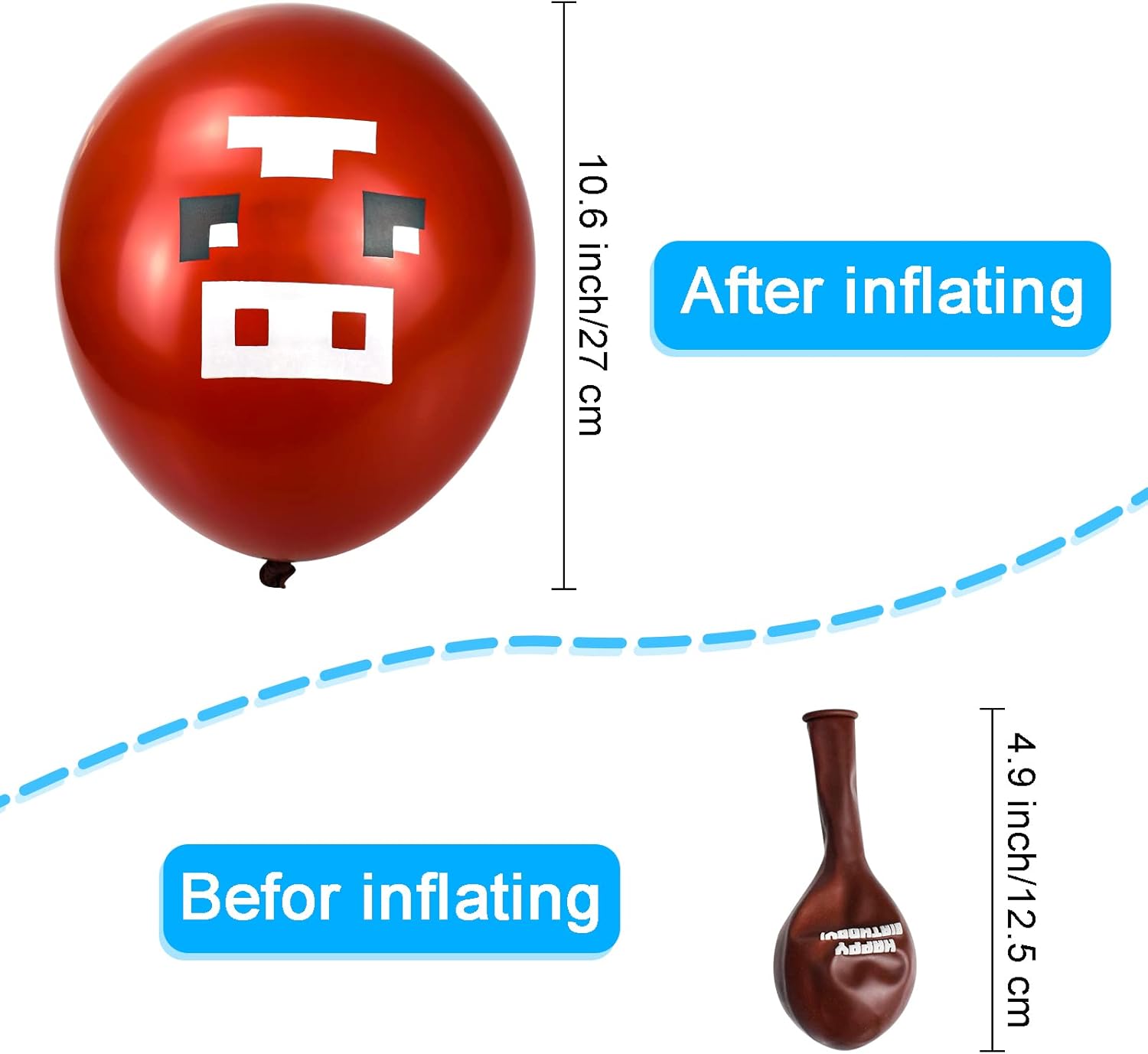 Minecraft Party Supplies, Minecraft Balloons,Birthday Balloons ...