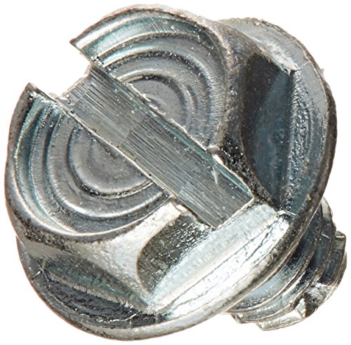 Small Parts 1104FSW Steel Thread Cutting Screw, Zinc Plated Finish, Hex ...