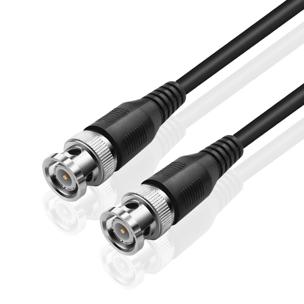 Amazon.com: TNP BNC Cable (15 Feet) - BNC Male to Male Extension Connector Adapter RF ...