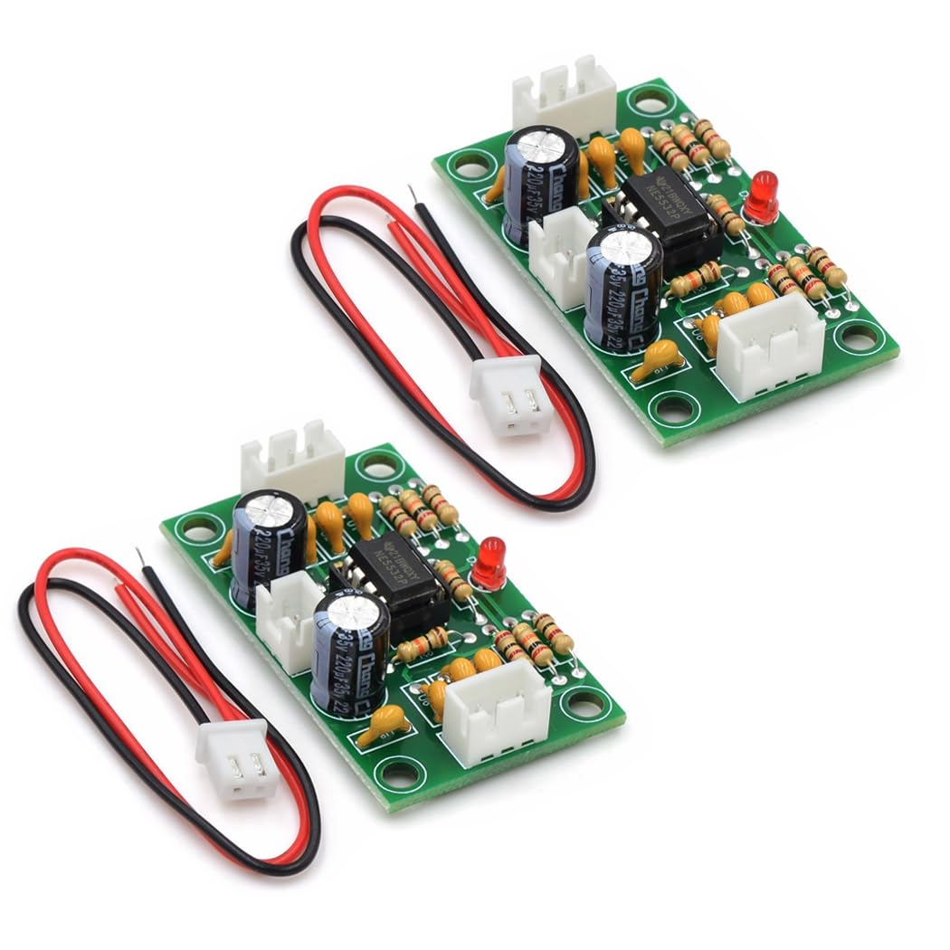 Amazon.com: HiLetgo 2pcs NE5532 Audio Pre-Amplifier Module Digital ...