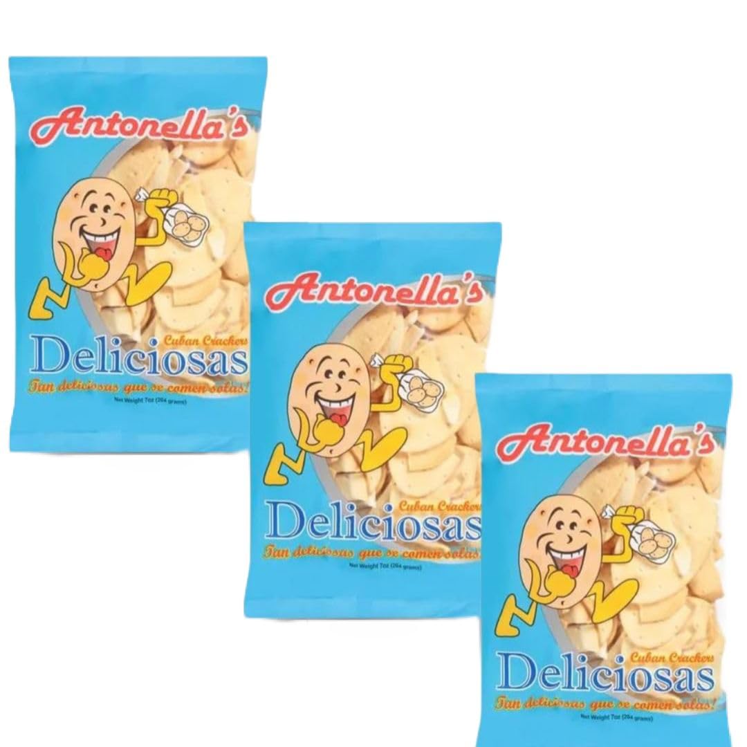 Amazon.com: Yeya Galletas Deliciosas, Crackers Hand Made 8 oz (3 PACK)