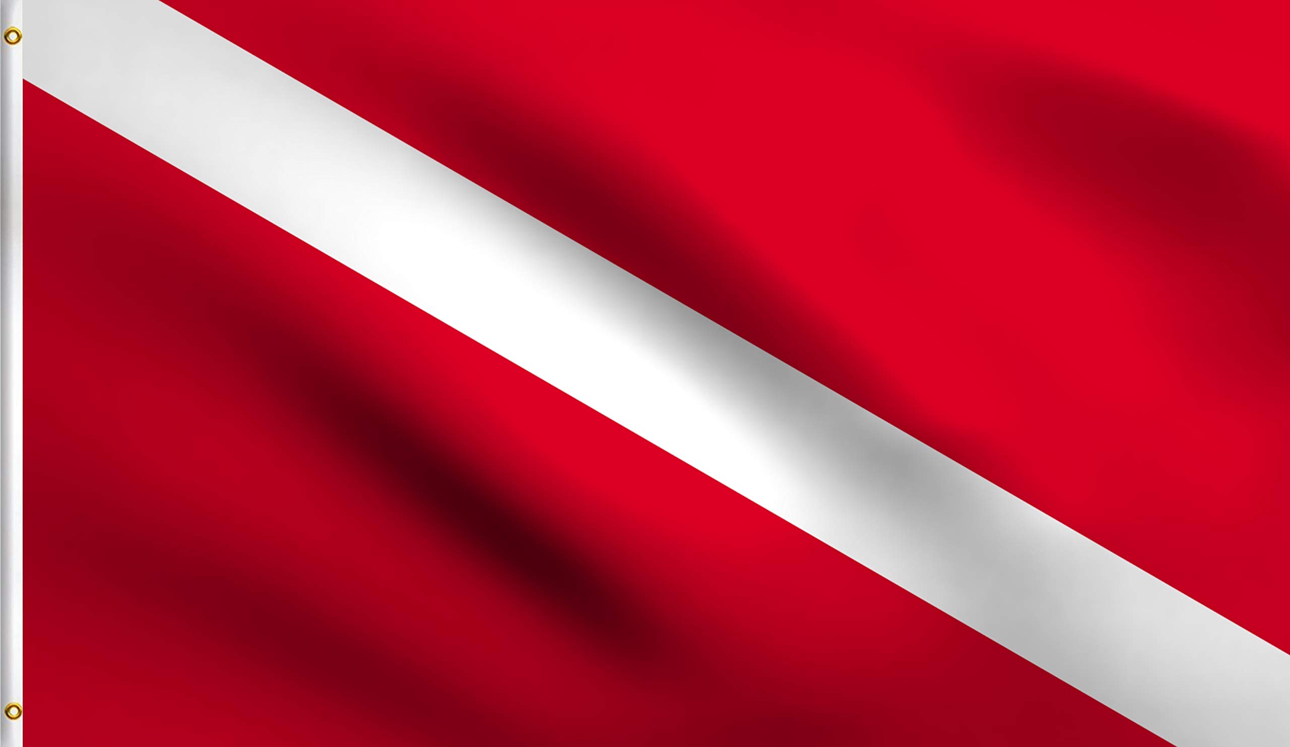 Scuba Diving Flag Wallpaper