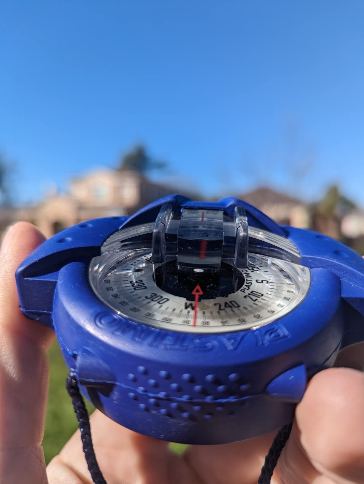 Amazon.com : IRIS 50 - HAND BEARING COMPASS (Blue) : Sports & Outdoors