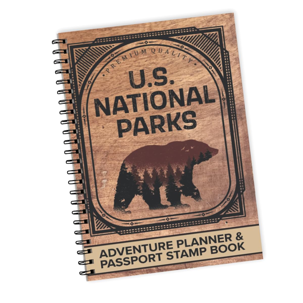 U.S. NATIONAL PARKS: Adventure Planner & Passport Stamp Book â˜… 63 ...