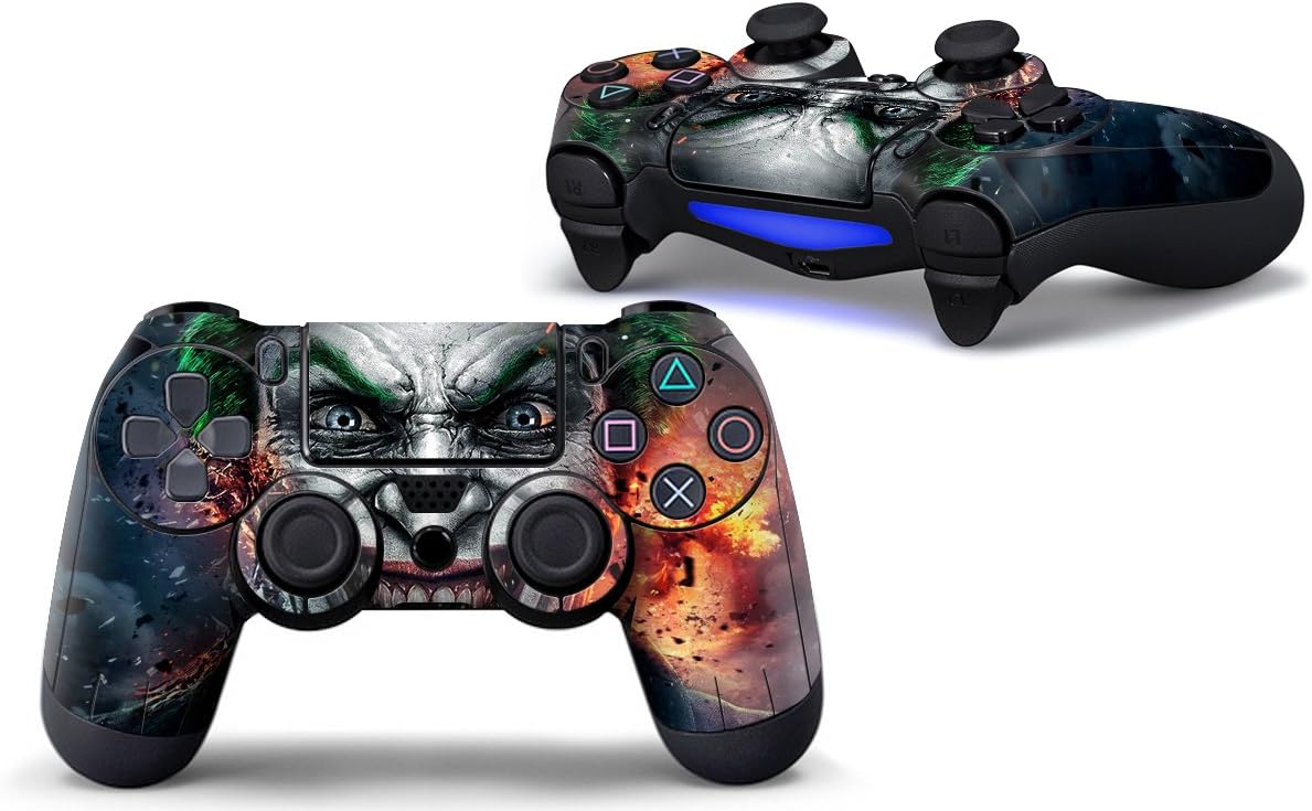 YHC Joker FirSticker Decal Skin For Playstation 4 PS4 Controllers ...