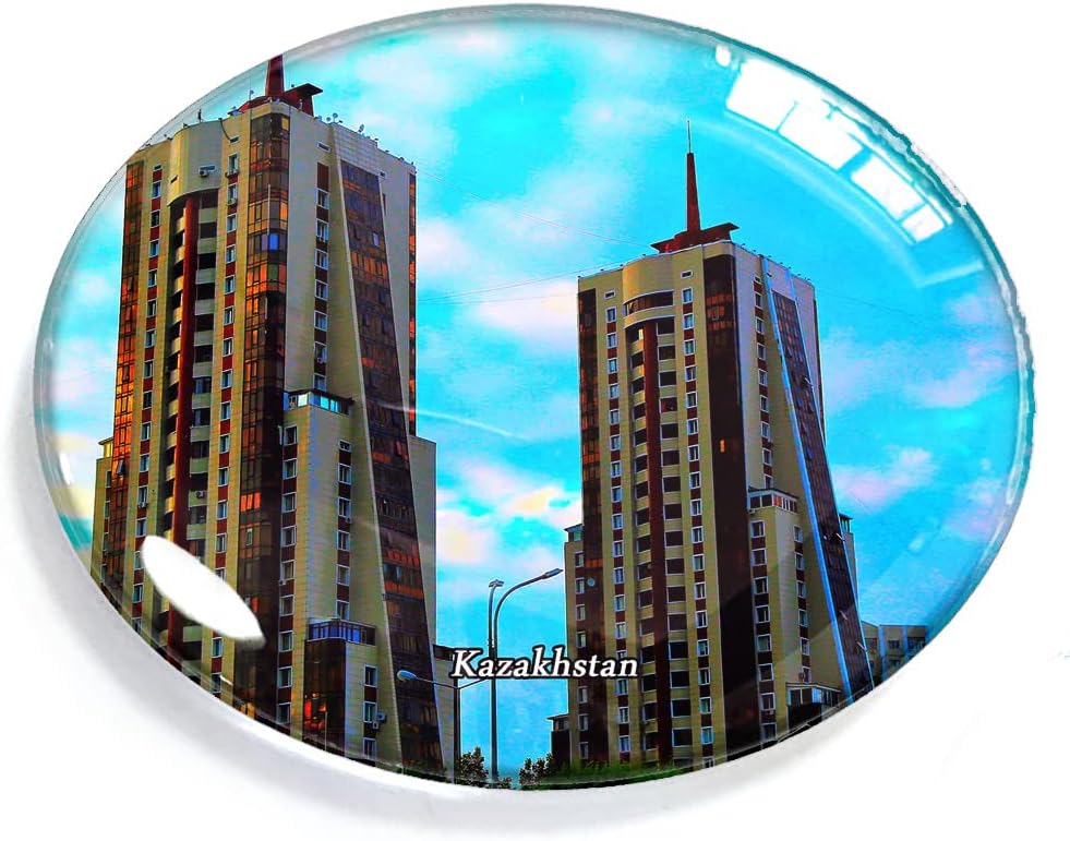 Amazon.com: Kazakhstan Magnet Fridge Refrigerator Freezer Magnet ...