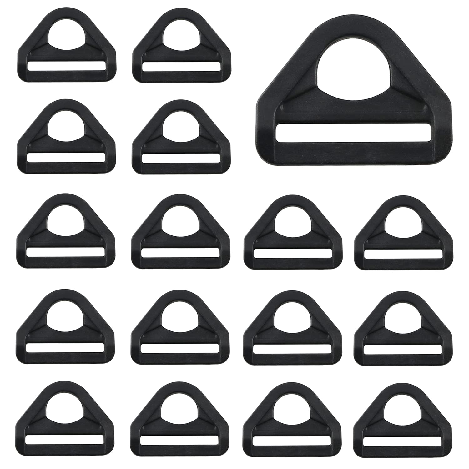 Amazon.com: ZZLZX Adjuster Triangle 40PCS 1Inch / 25mm Plastic Adjuster ...
