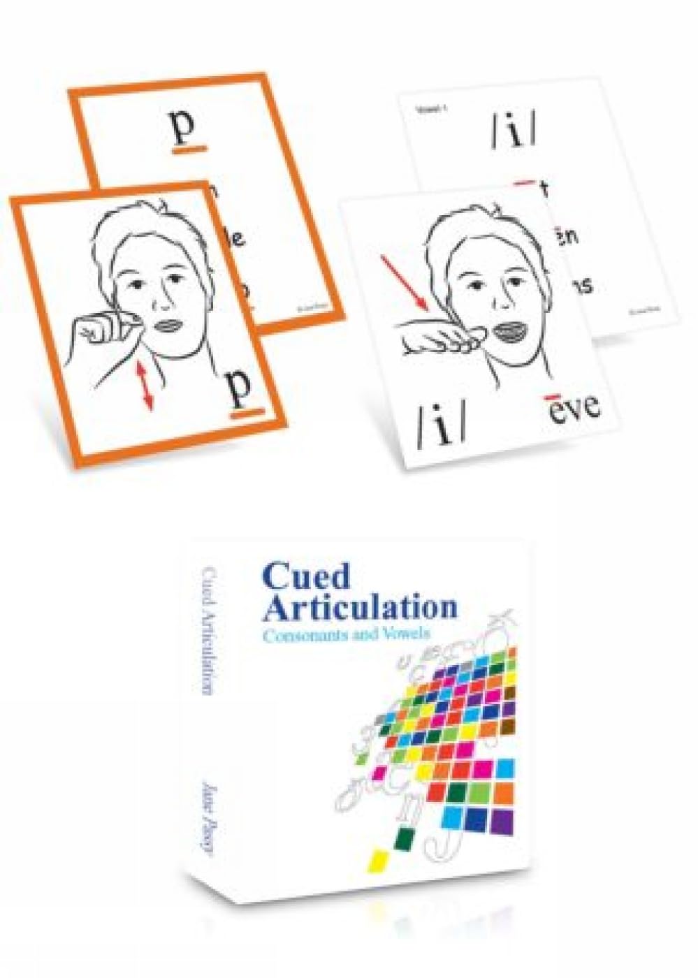 Cued Articulation Consonants And Vowels Consonants And Vowels Cards ...