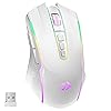 Amazon.com: SOLAKAKA SM802 White Wireless Gaming Mouse,10000 DPI,Tri ...