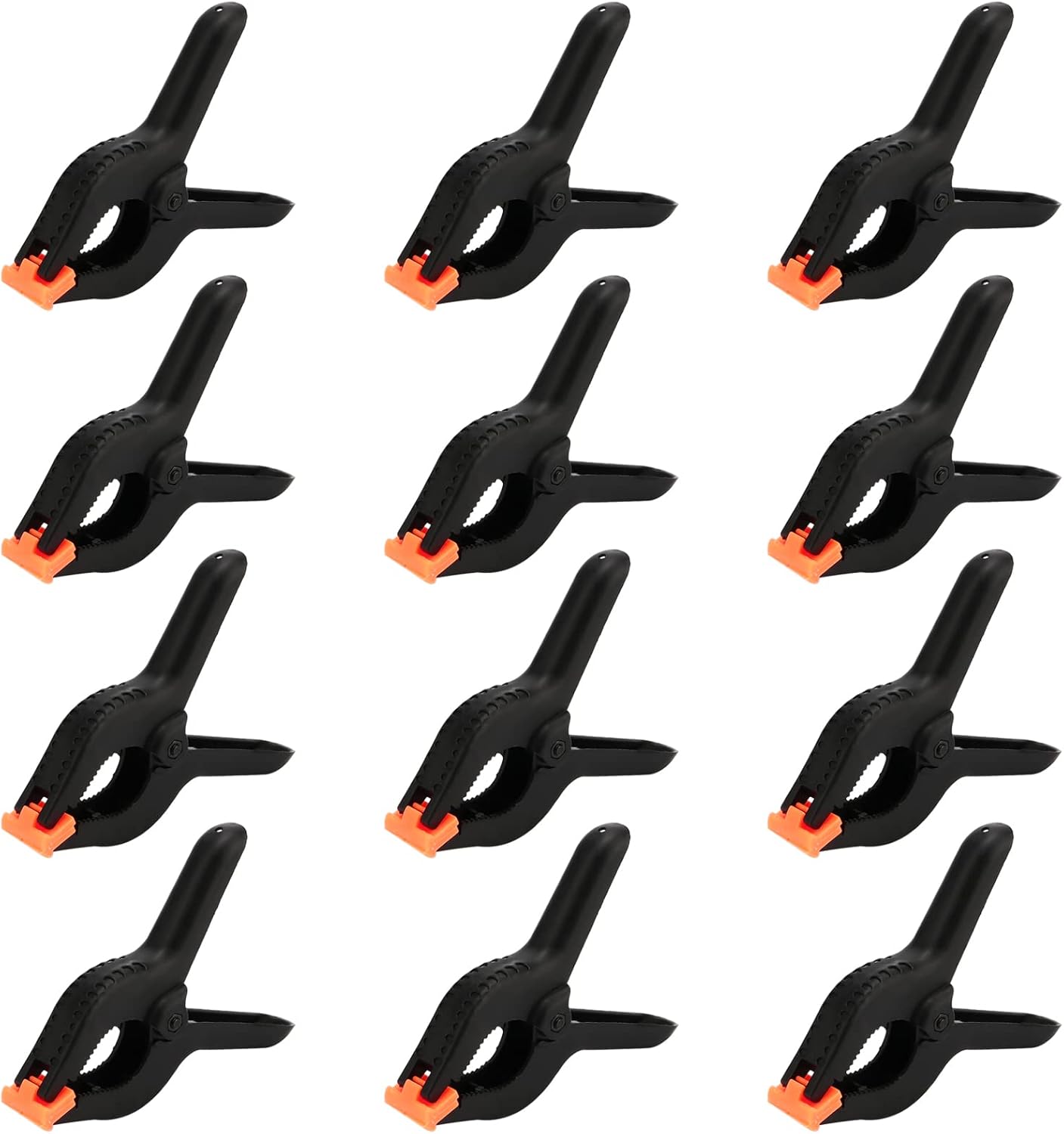 MOUYAT 12 Pack 6 Inch Spring Clamps, Nylon Spring Clamp, Plastic Heavy ...