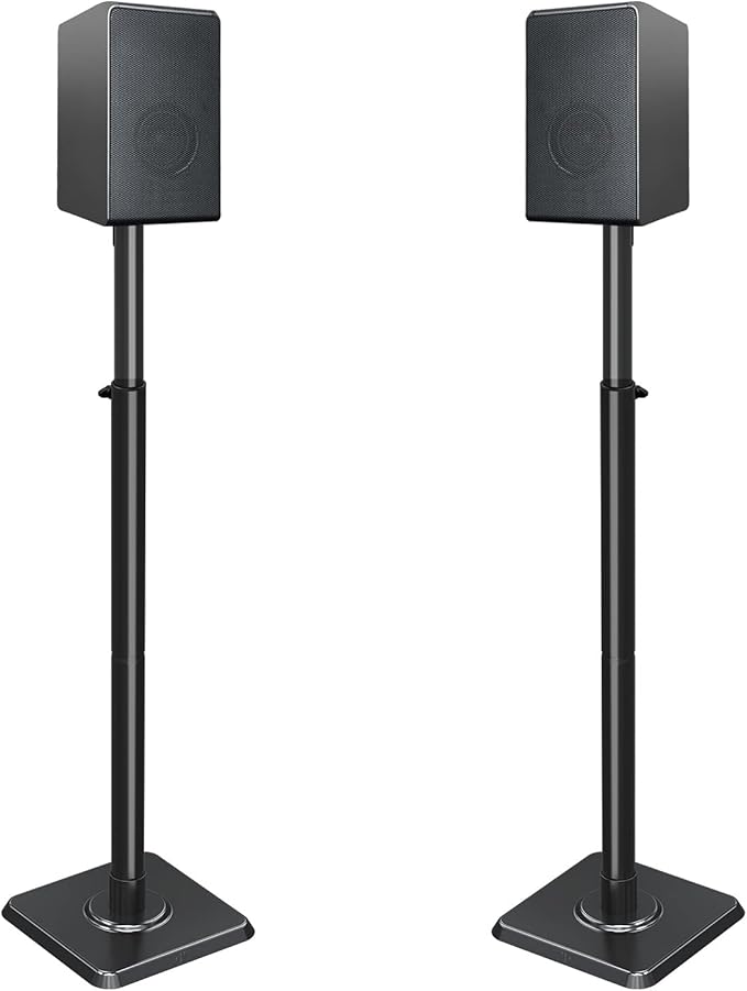Mounting Dream Speaker Stand Pair for Home Theater Surround Sound ...