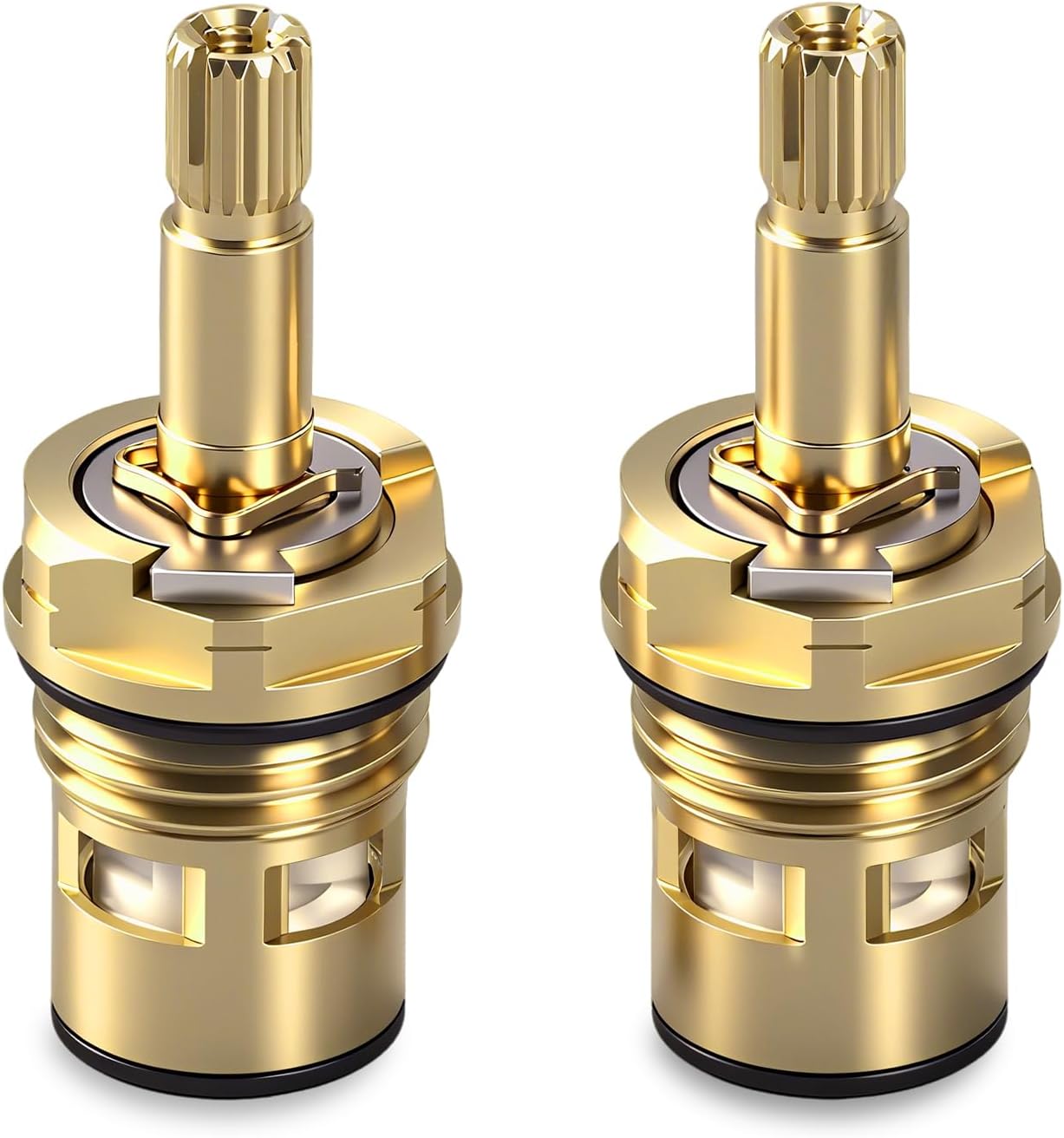 SDRZJX 2 Pack Brass Faucet Cartridges Compatible with American Standard ...