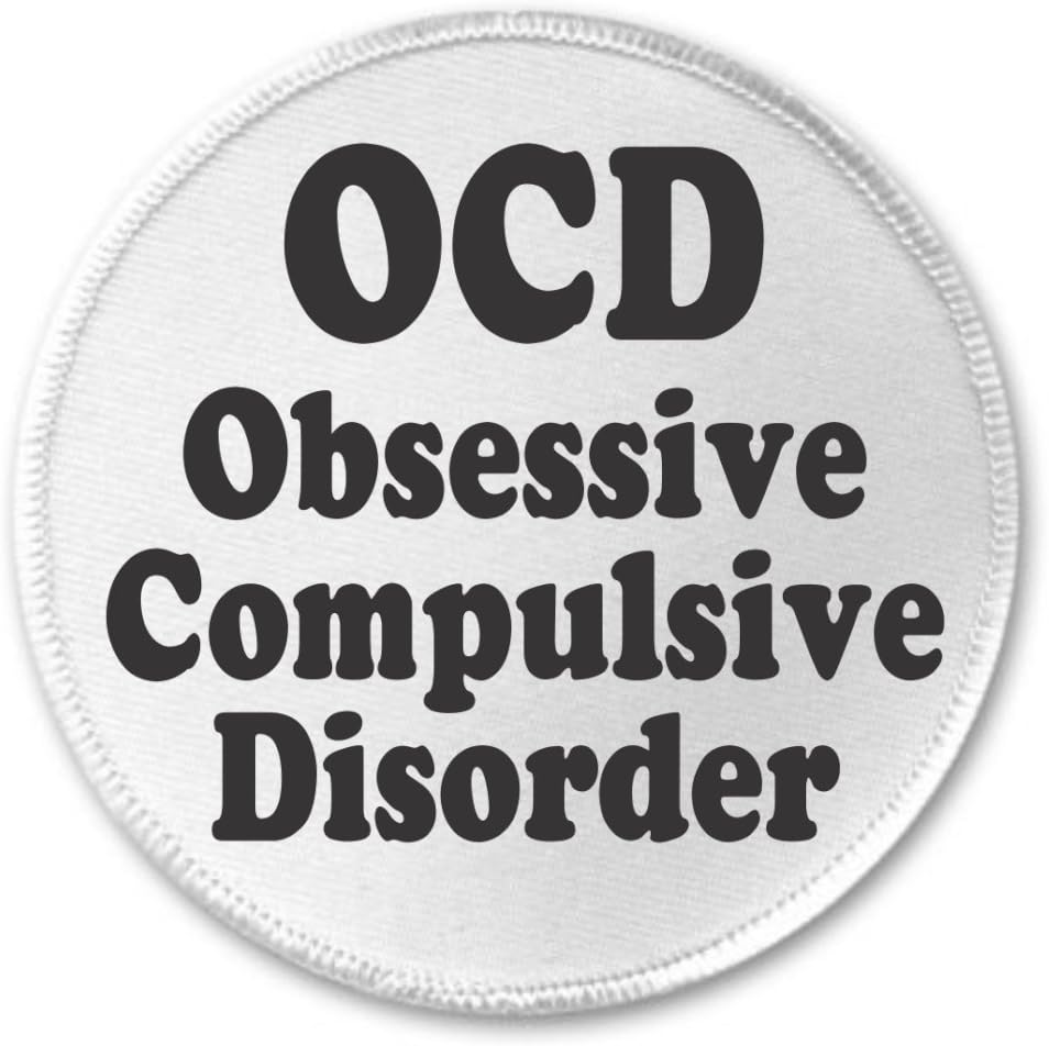 Amazon.com: OCD Obsessive Compulsive Disorder 3" Sew On Patch ...