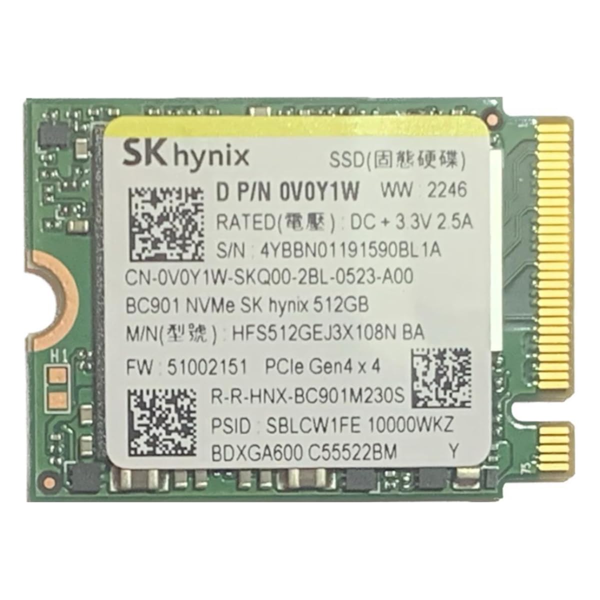 Amazon.in: Buy Mac-Axx™ BC901 512GB OEM by SK hynix [LATEST-2023] M.2 ...