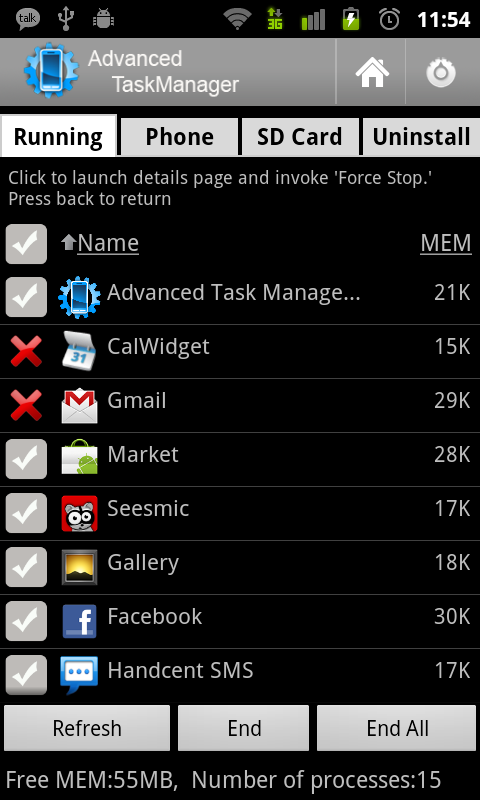 Advanced TaskManager:Amazon.de:Appstore for Android