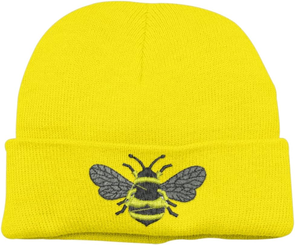 Super Lemon Bumble Bee Beanies Winter hat Bumble bee Bobble hat Yellow ...