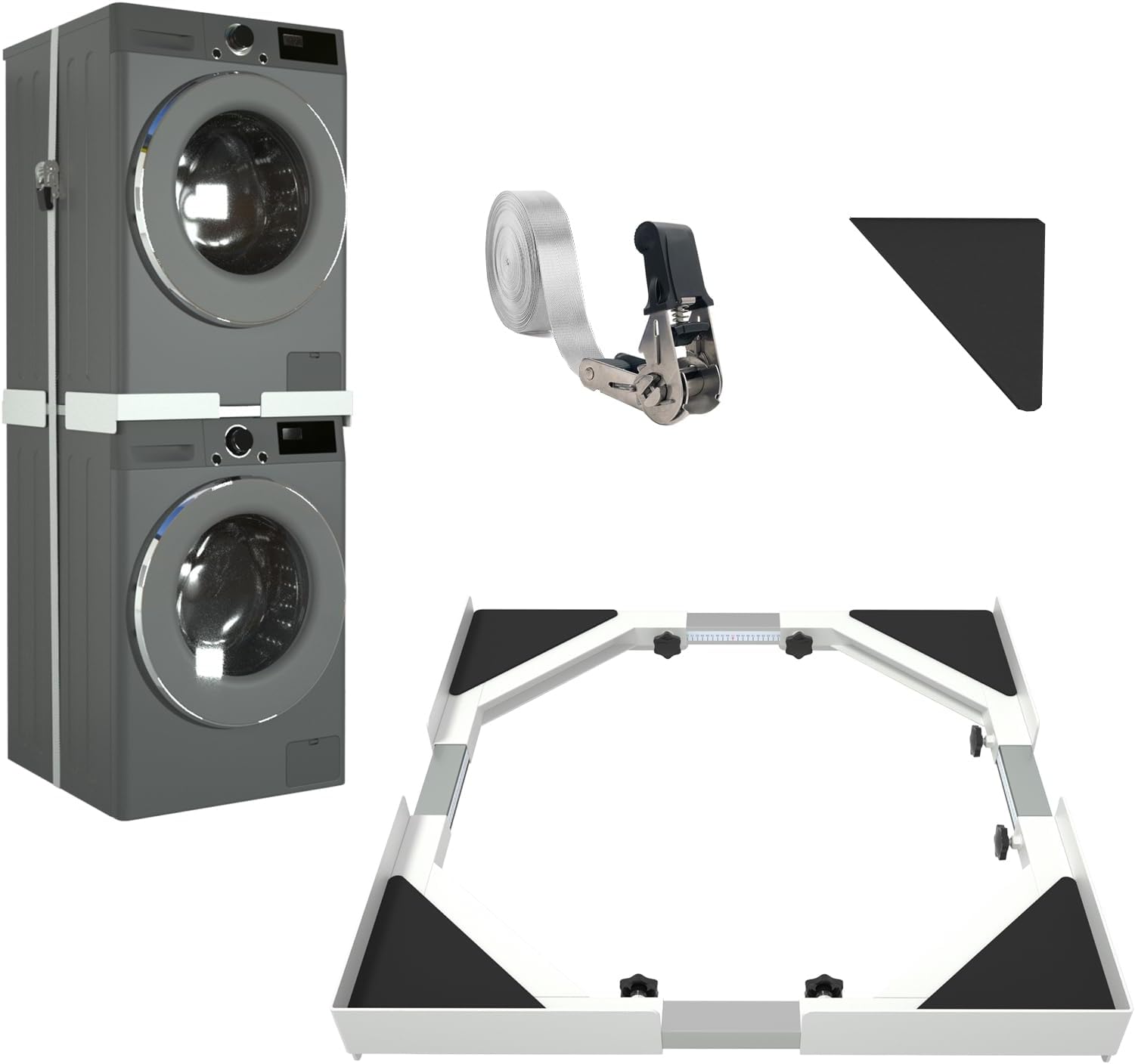 Amazon.com: Stacking Kit Compatible with GE 28"W Washer Dryer Stack ...