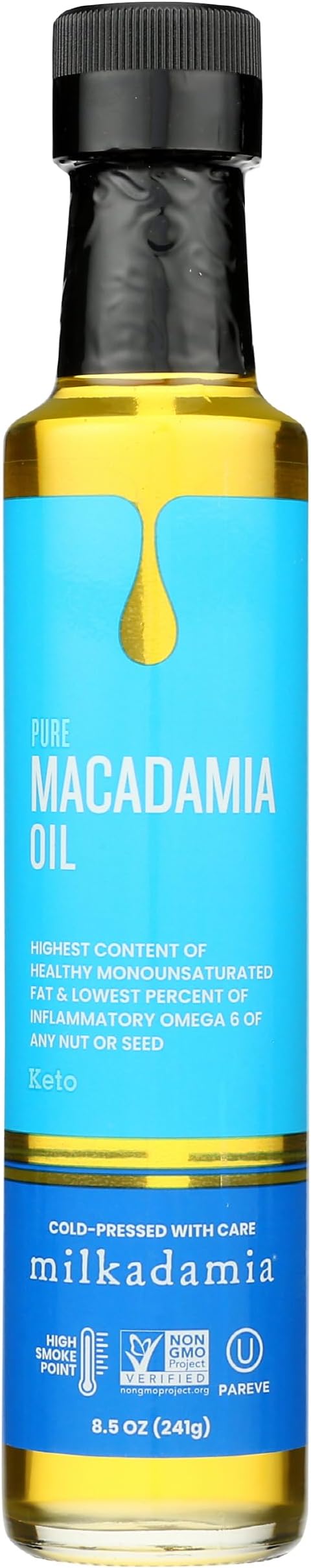 Amazon.com : NOW Foods, Macadamina Nut Cooking Oil in Glass Bottle ...