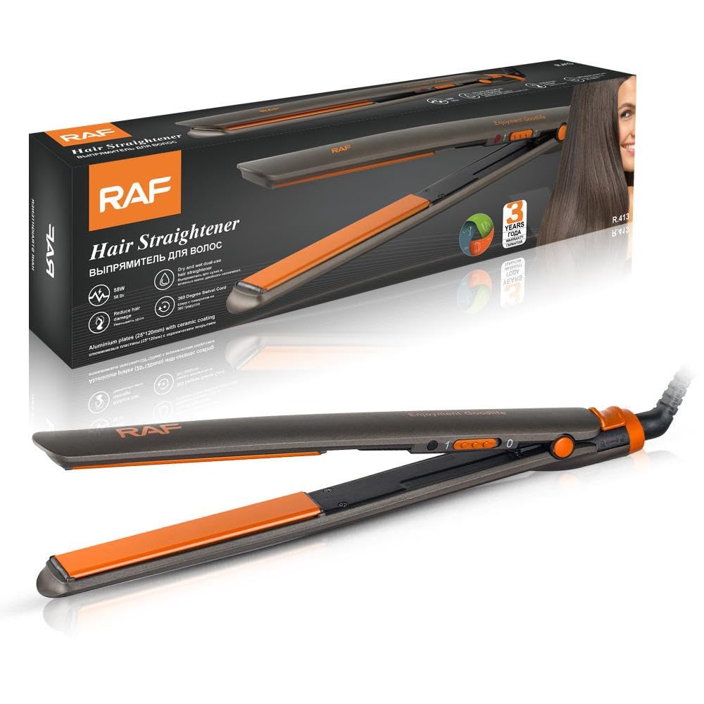 AWD RAF Hair Straightener Flat Iron Hair Straighteners Fast Heating up ...