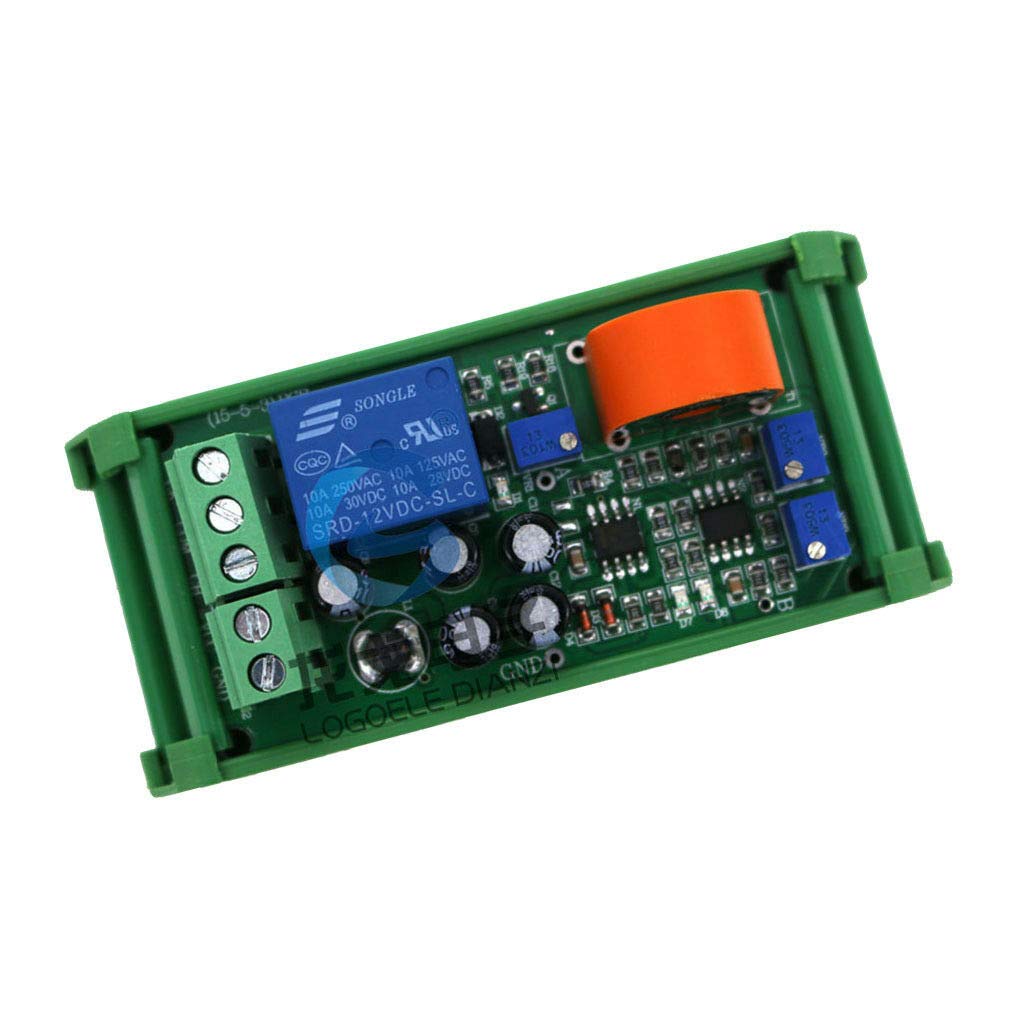 1x AC Current Sensor Module 0-5A Switch Output Sensor Module DC24V ...