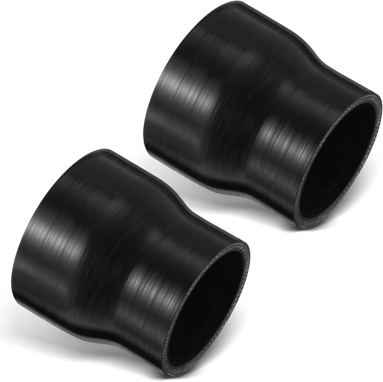 Amazon.com: Datanly 2 Pack Silicone Hose 3'' Long Silicone Reducer ...