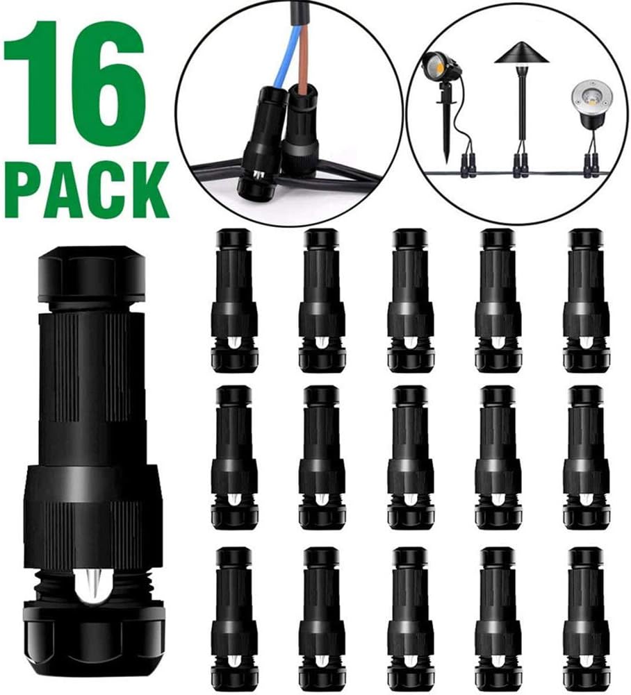 DELITLS Landscape Light Cable Connector Wire Low Voltage Cable ...