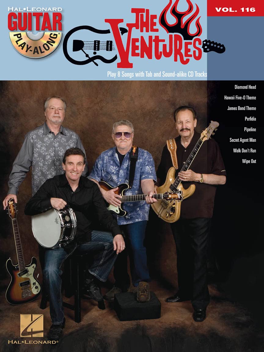 Amazon.com: The Ventures - Hal Leonard Guitar Play-Along Volume 116 ...