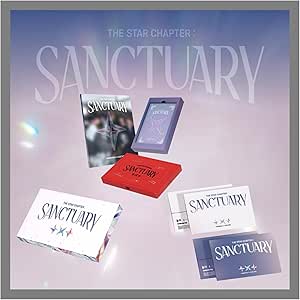 Amazon.co.jp: TXT The Star Chapter : SANCTUARY 7th Mini Album Full 6 Version Set KNIGHT Version ...