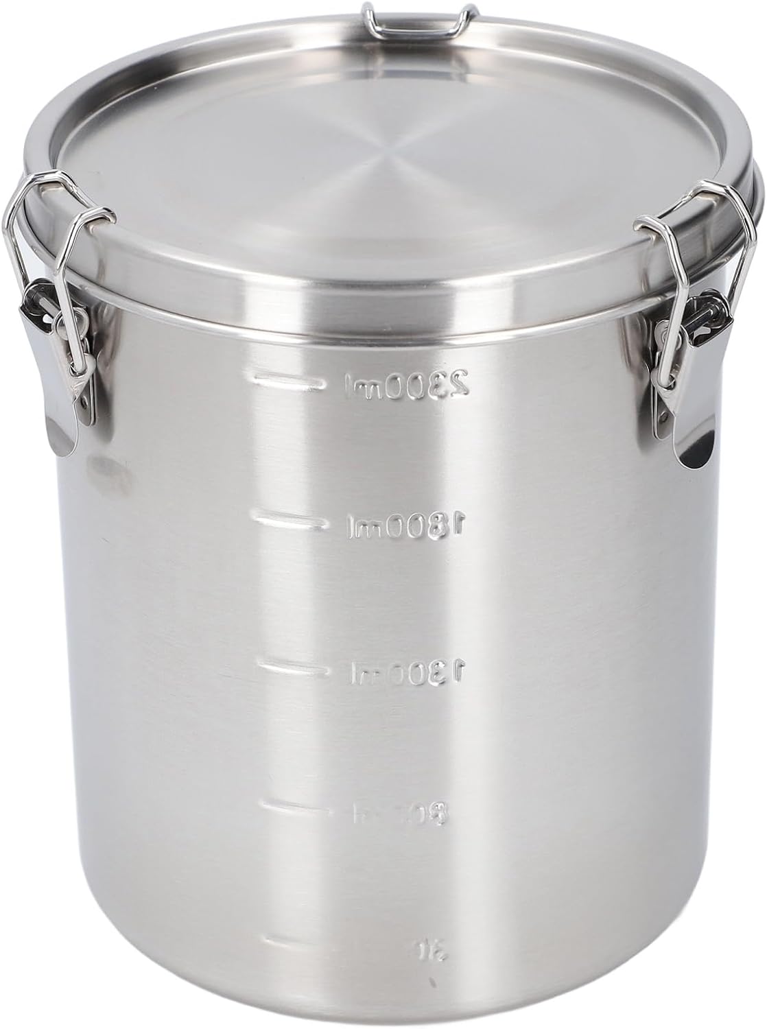 Pet Supplies : Oreilet Metal Dog Food Storage Container, Stainless ...