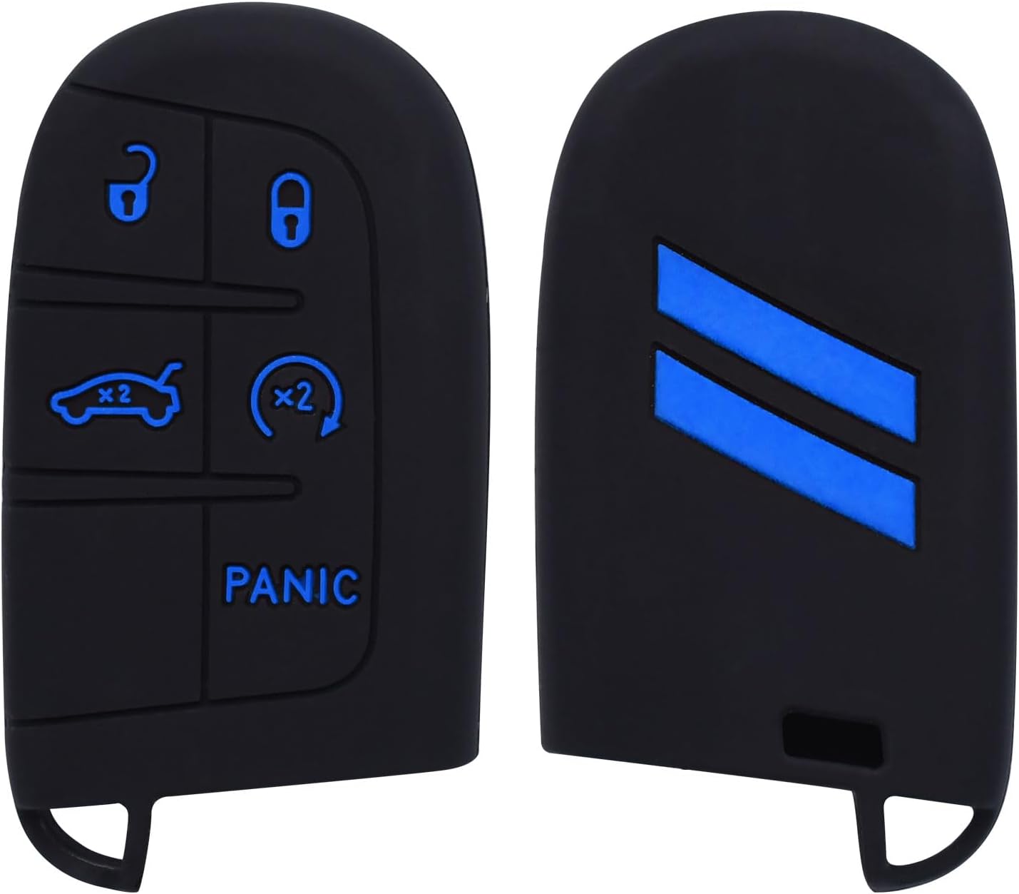 Amazon.com: Key Fob Cover for Dodge Accessories 5 Button Key Fob Case ...