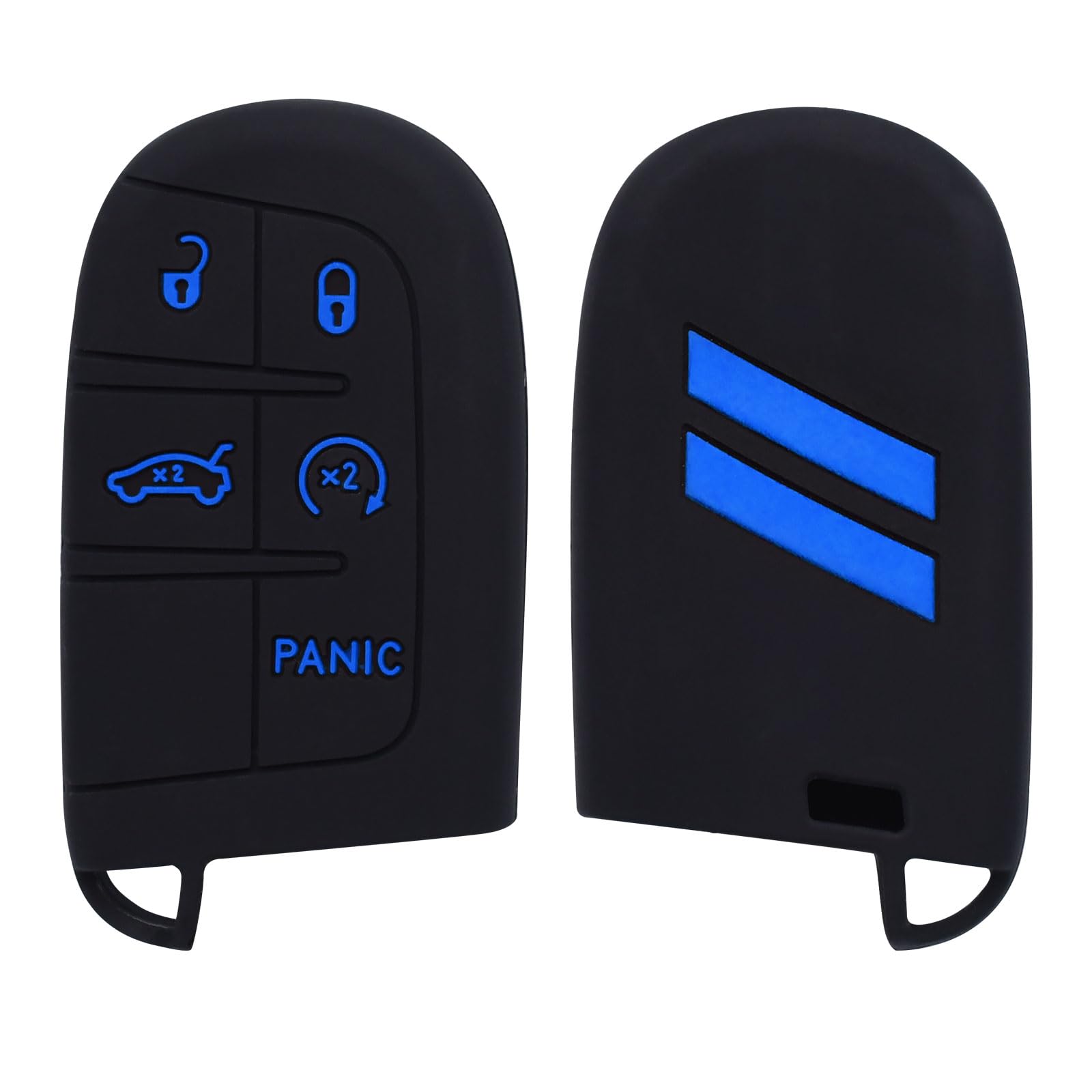 Snapklik.com : Key Fob Cover For Dodge Accessories 5 Button Key Fob ...