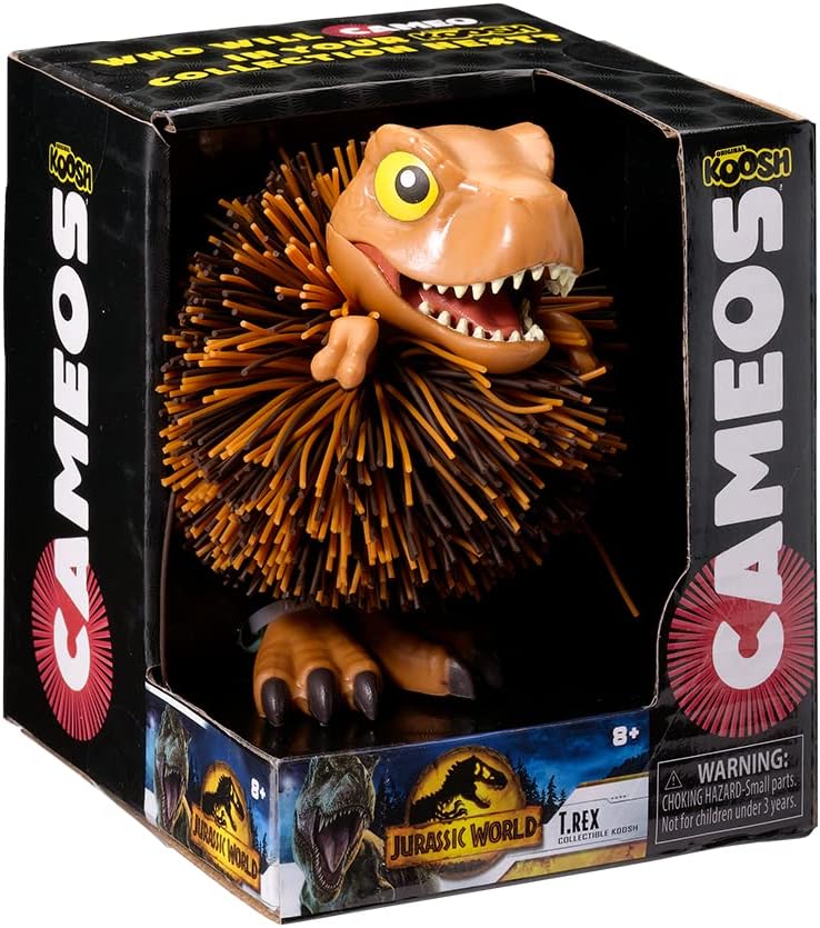 Amazon.com: Koosh Cameos - T-REX - Jurassic World Collectible - Collect ...