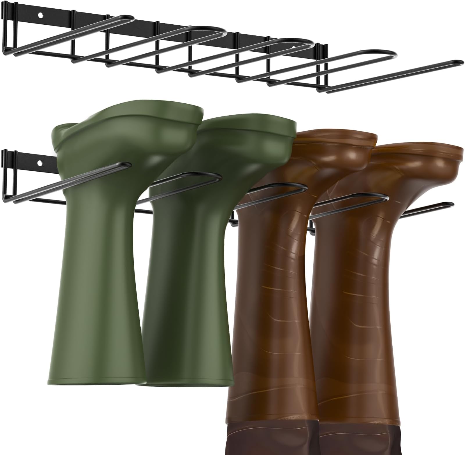 Amazon.com: ORLESS Wader Hangers 4-Pair Boot Rack Garage Boot Storage ...