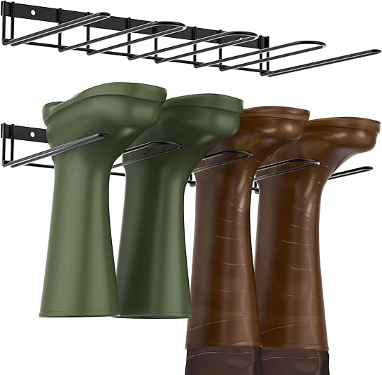 Amazon.com: DegMongee Wader Hangers 4-Pair Boot Rack Garage Boot ...