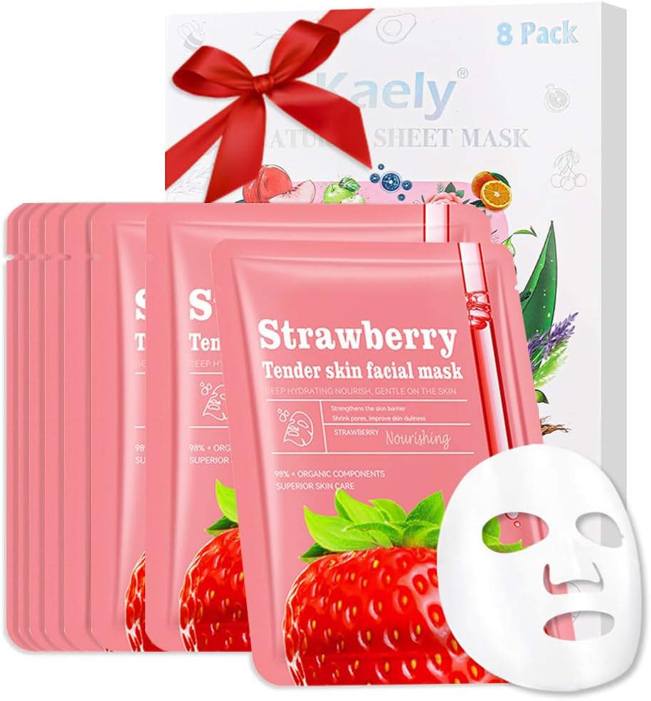 Amazon.com : Centella Asiatica Soothing Facial Masks Calming Sheet Mask ...