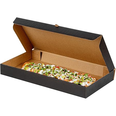 Amazon.com: Restaurantware Eco Pie Kraft & Black Paper Corrugated ...