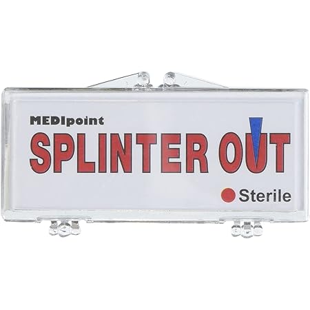 Amazon.com: Medipoint Splinter Out Splinter Remover, 20 Count : Health ...