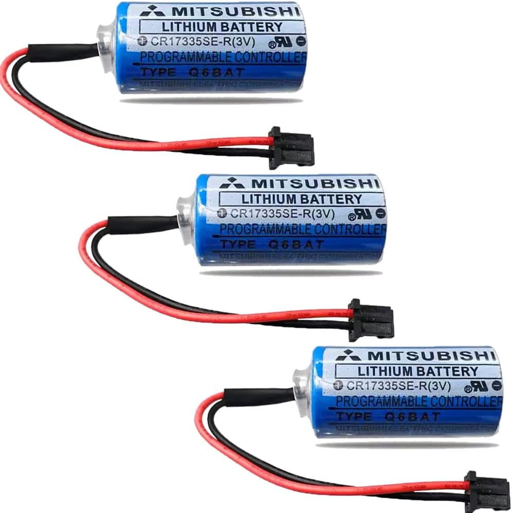 Amazon.com: (Pack of 3) Q6BAT CR17335SE-R 3V 1800mah Lithium Battery ...