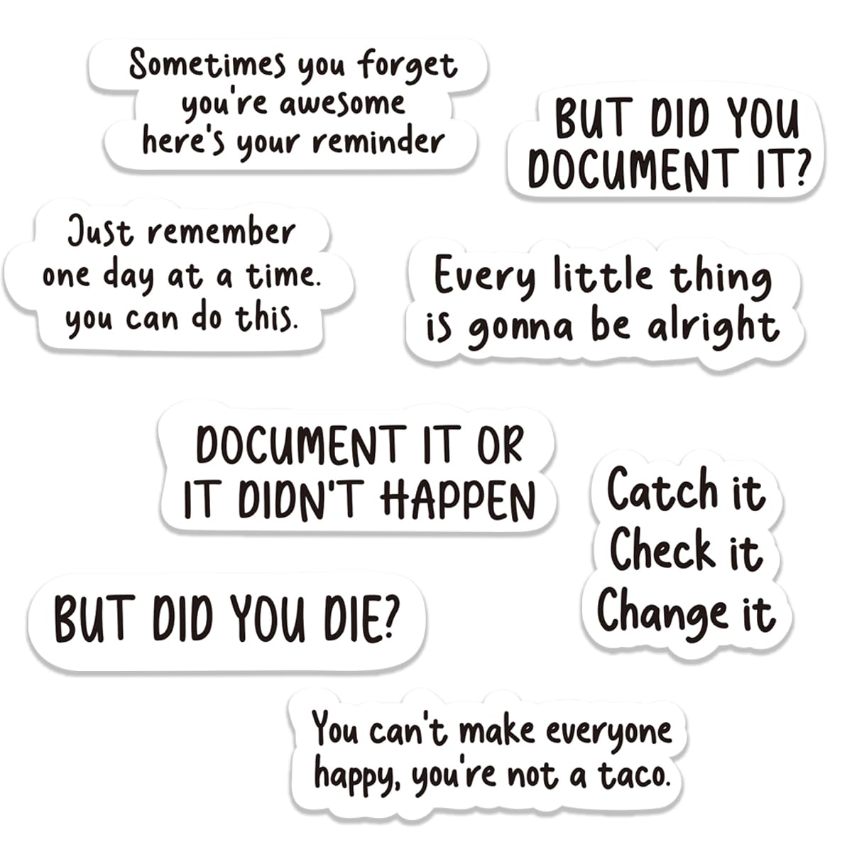 Amazon.com: 16Pcs Funny Work Stickers for Women Men Adults Lovers Work ...